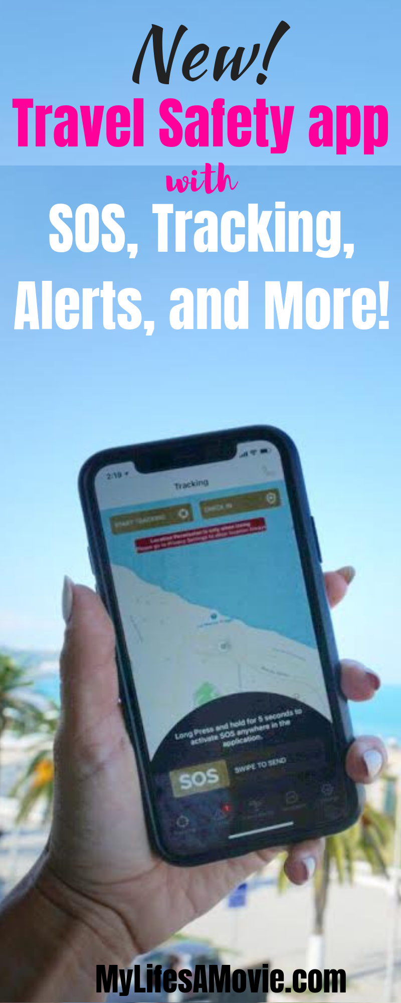 New Travel Safety App with Tracking, SOS, and Alerts! | My Life's a Movie